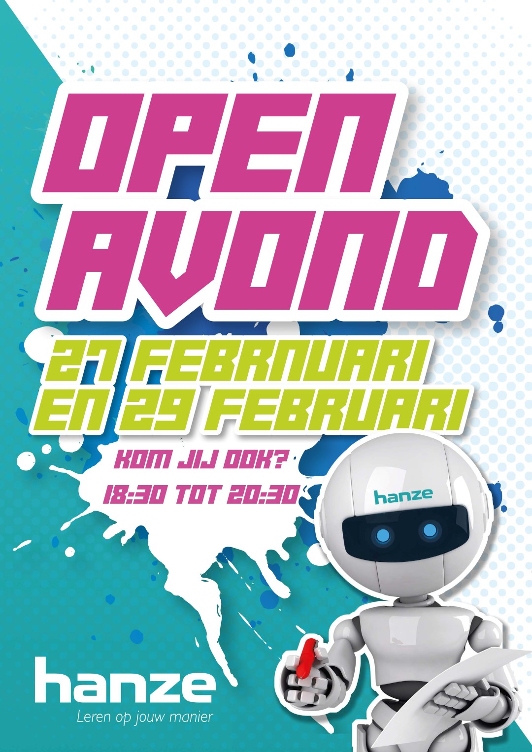 Open avonden - Hanze College - Hanze College